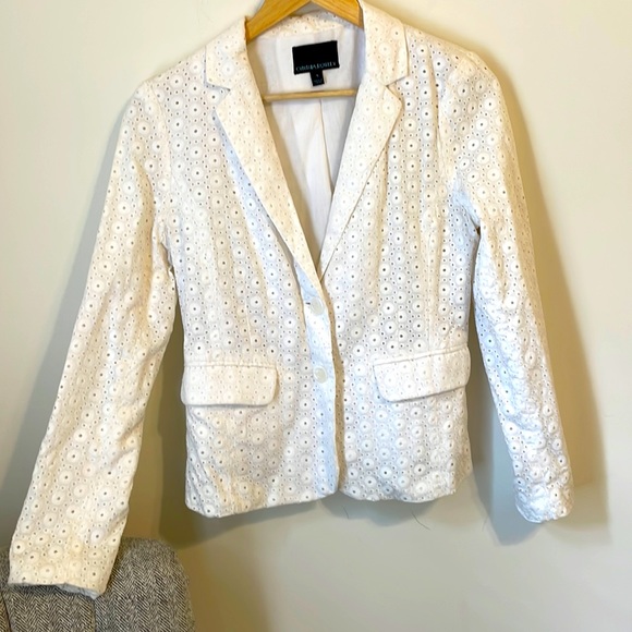 Cynthia Rowley | Jackets & Coats | Cynthia Rowley Daisy Eyelet White ...